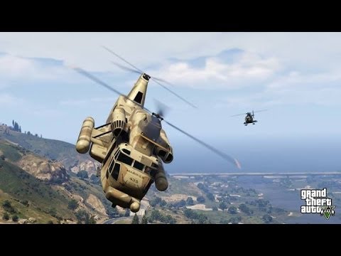GTA 5 Online | How To Rappel Out Of A Helicopter - YouTube