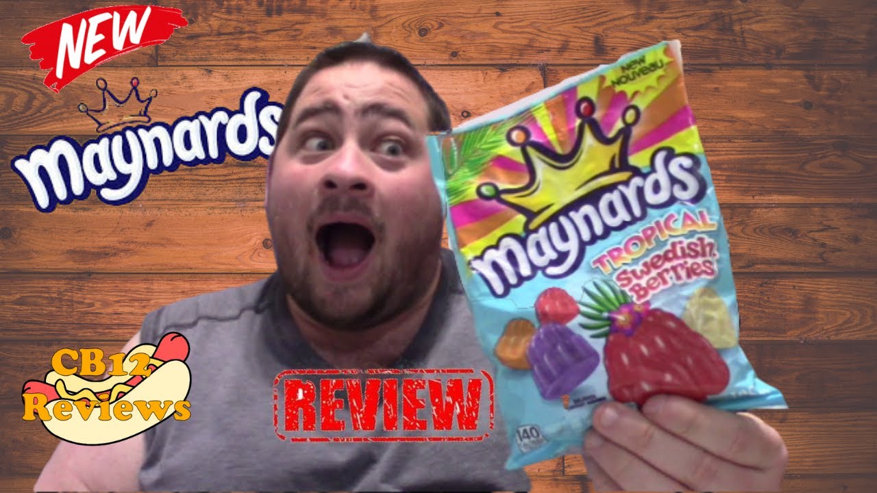 ♥"NEW" Maynards Tropical Swedish Berries | Food Review♥-June 6th 2020 ...