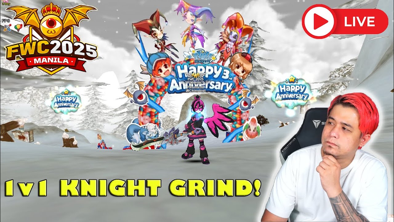 [🔴LIVE] [Eng/Fil] 1v1 KNIGHT FLYFF UNIVERSE FWC 2025 - YouTube