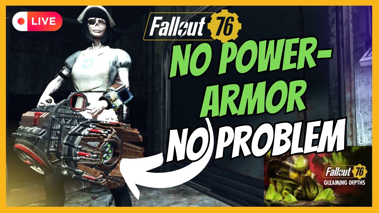 No Power-Armor No Problem Raid Ghoul | Fallout76 - YouTube