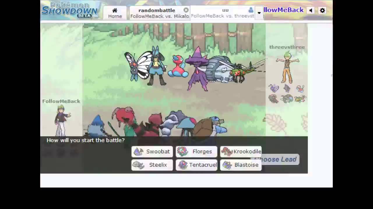 Pokemon Showdown - 2 / 5 - YouTube