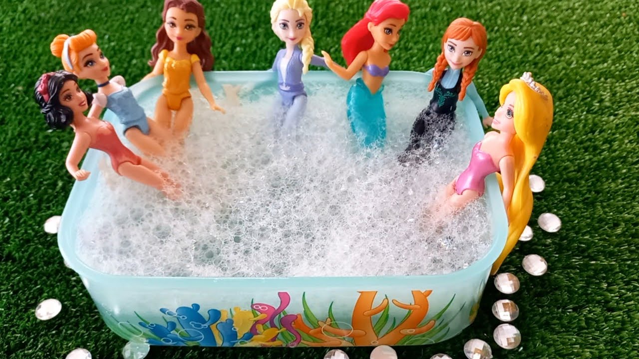 99 Minutes Disney princesses Collection ASMR Satisfying Unboxing ...
