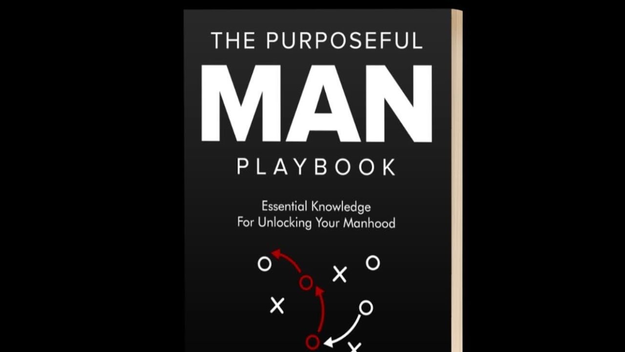 talking about my new book: "the purposeful man playbook" - YouTube