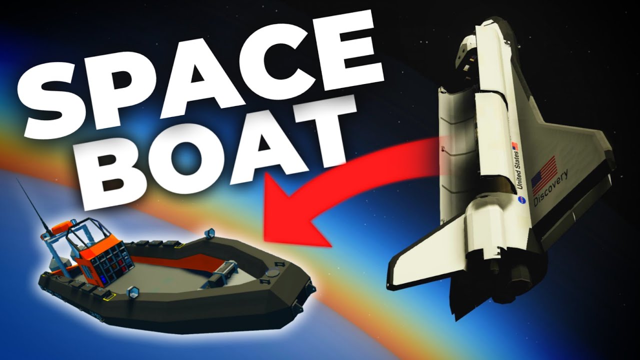 BOAT IN SPACE?! | Stormworks: Build and Rescue - YouTube