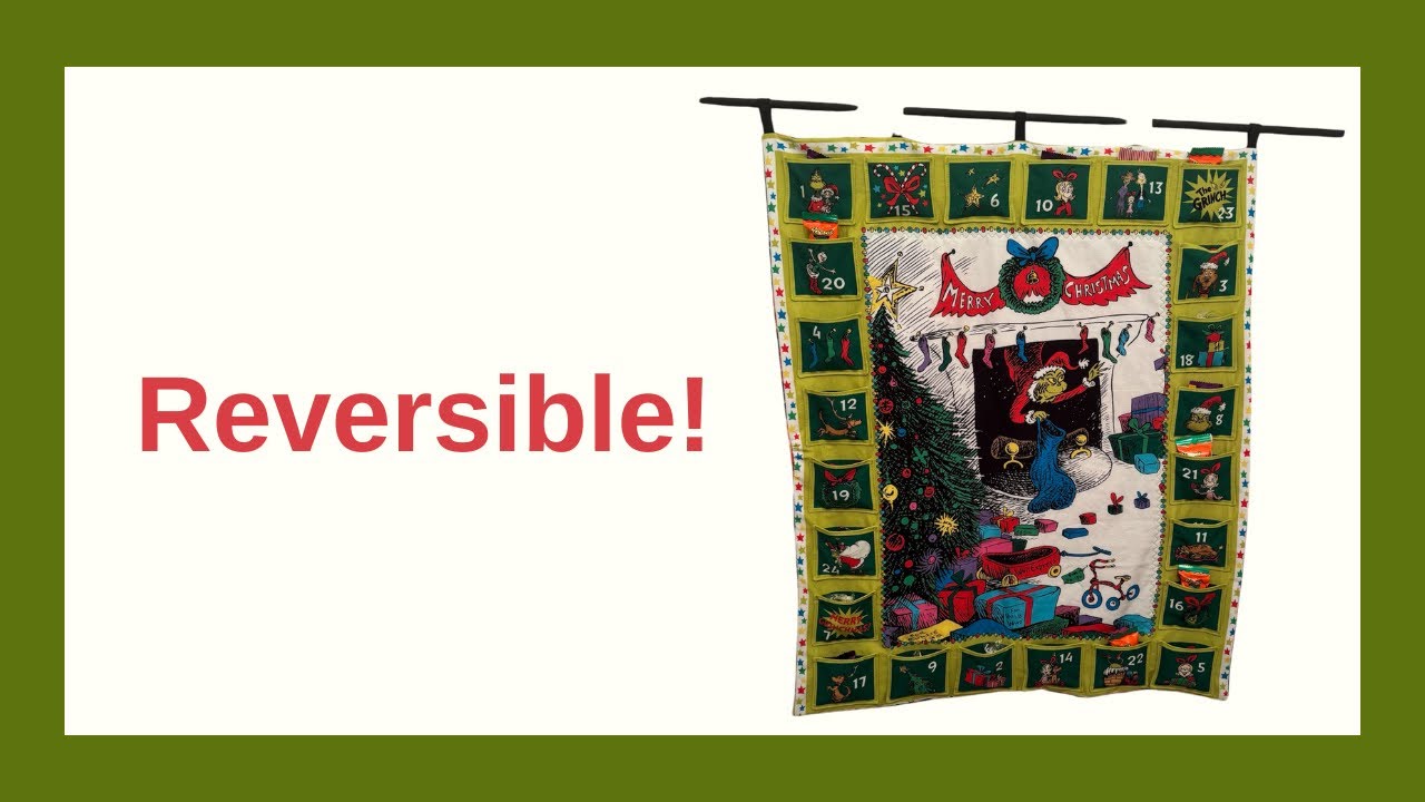 DIY Grinch Advent Calendar - YouTube