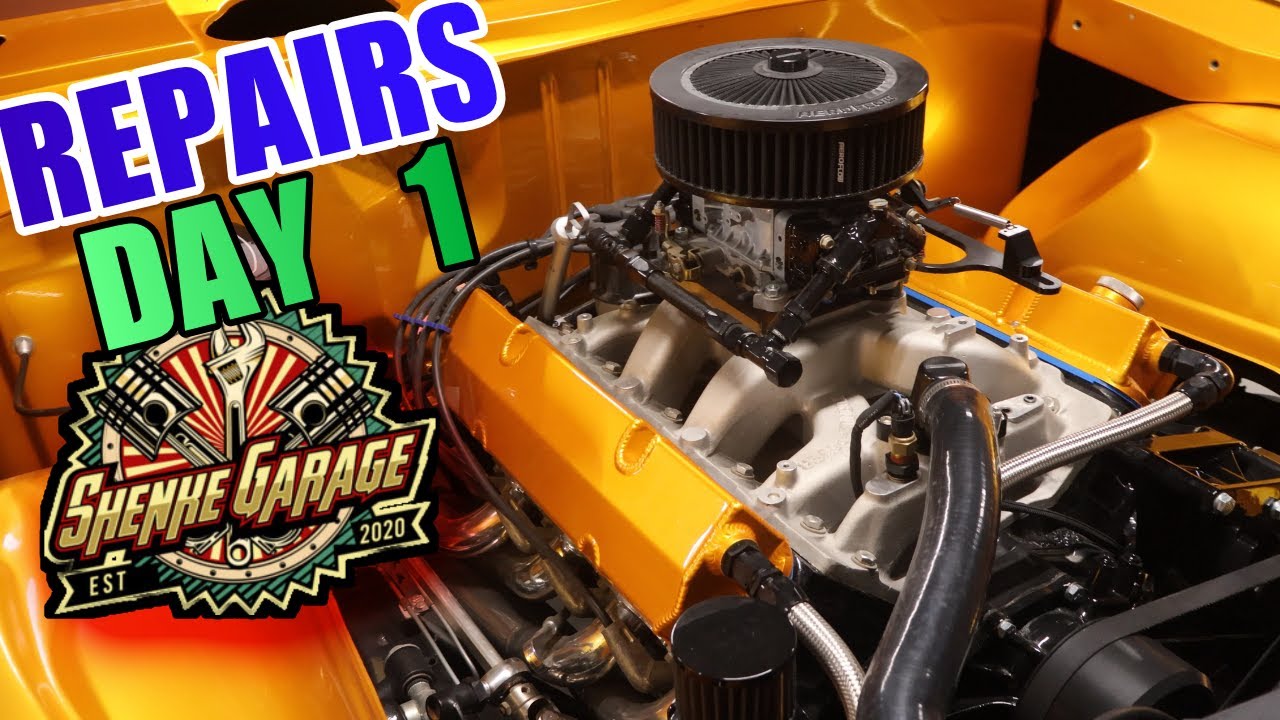 SHENKE GARAGE -HX TONNER REPAIRS DAY 1 - YouTube