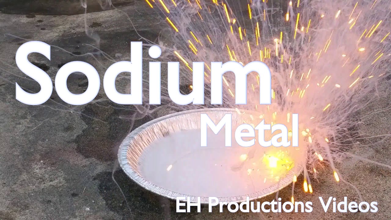 Sodium | A Metal that Reacts and Burns in Water - YouTube
