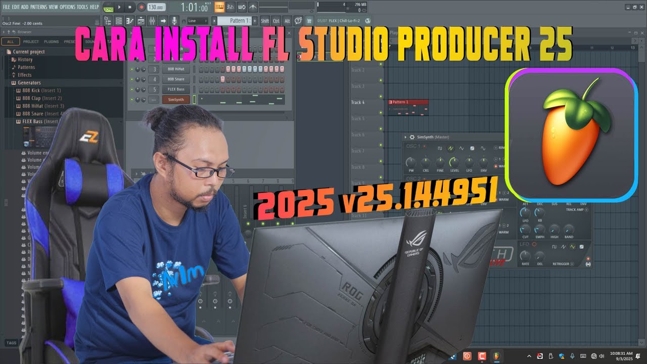 CARA INSTALL FL STUDIO PRODUCER Edition 25.1.4.4951 - YouTube