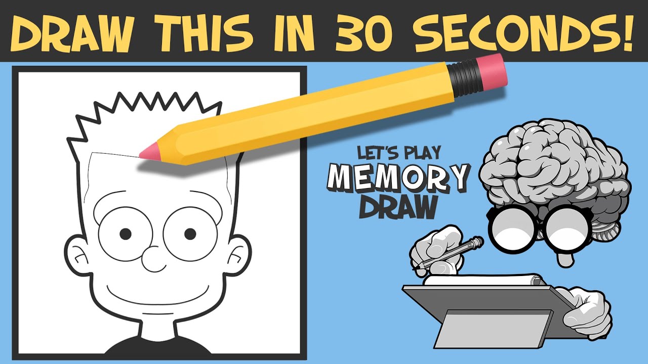 Draw From Memory: Crazy 30-Second Youtube-Top Game! | Let's Play Memory ...
