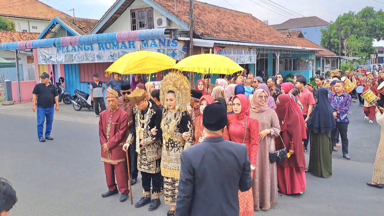 Baralek Gadang 15 Polos // Pernikahan Adat Minang // Kesenian KBSB ...
