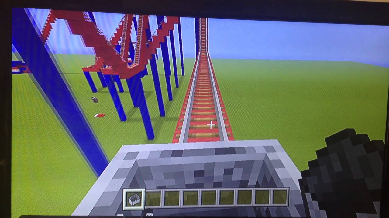 Blackpool pleasure beach big one minecraft - YouTube