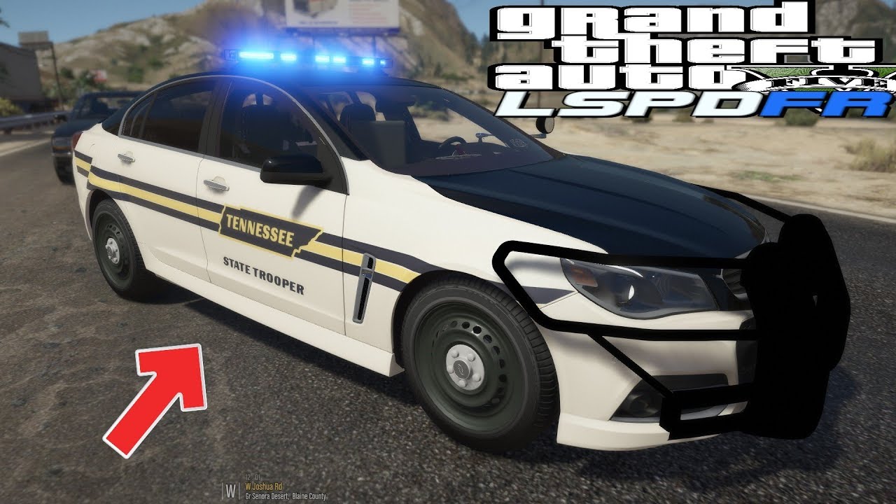 GTA 5 LIVE PD - TENNESSEE HIGHWAY PATROL - LSPDFR 0.4.4 - YouTube