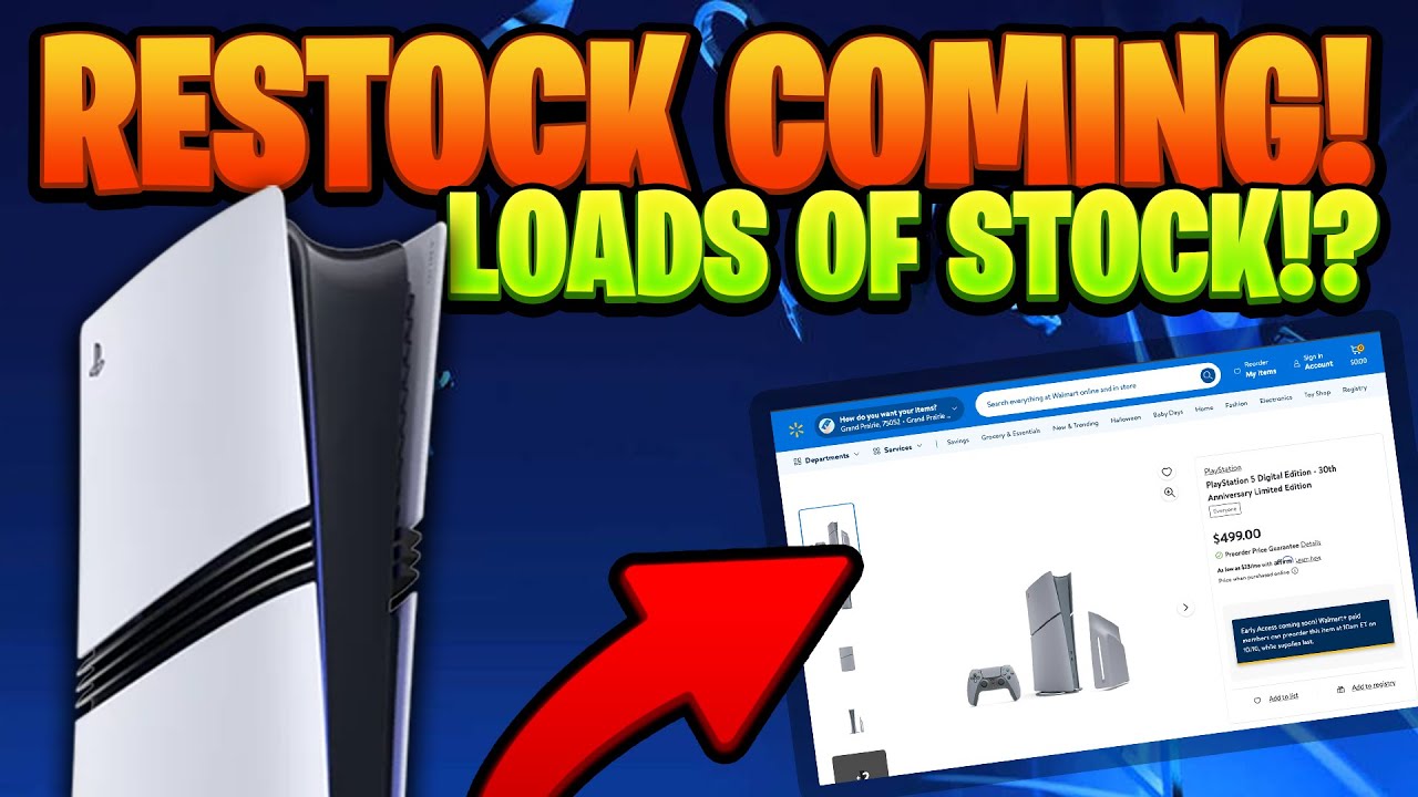 Surprise PS5 30th Anniversary RESTOCK + WHY WONT PS5 PRO SELL OUT ...