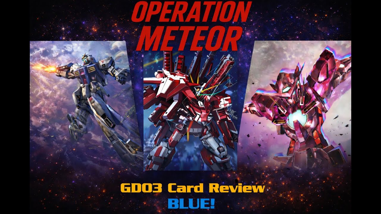 Steel Requiem BLUE Breakdown! | GD03 Gundam Card Game Review - YouTube