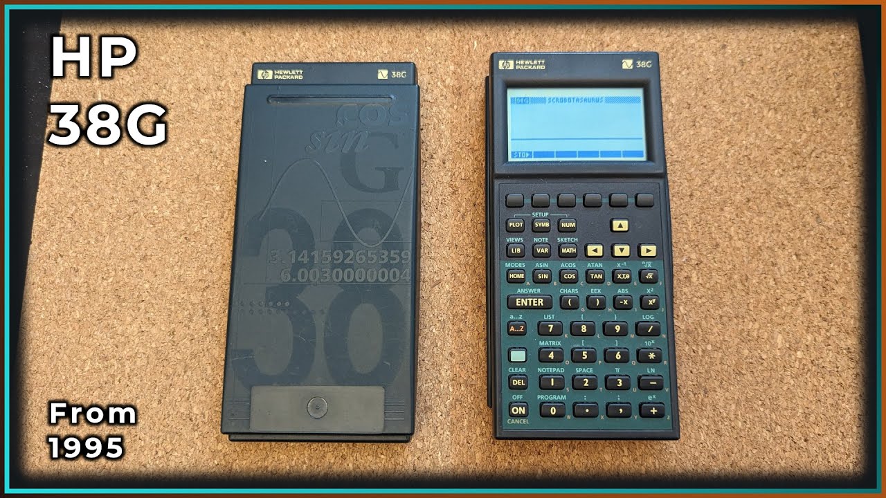 I got an HP 38G - YouTube