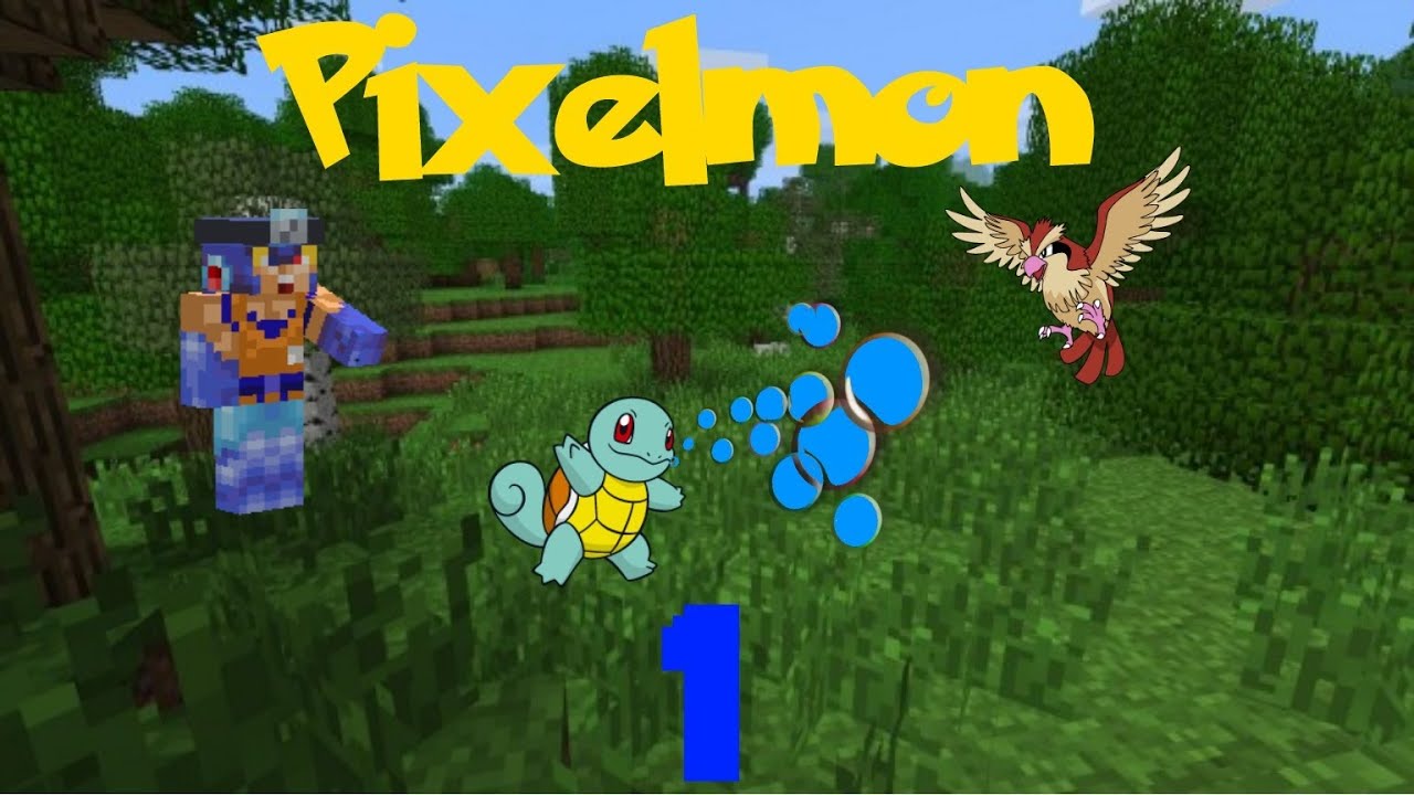 Minecraft | Pixelmon | Episode 1 | Tank, I Choose You! - YouTube