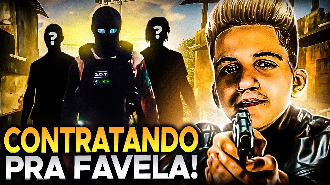 CONTRATANDO PARA A FAVELA!! GTA RP CIDADE ALTA 🔥 AO VIVO 🔥 - YouTube