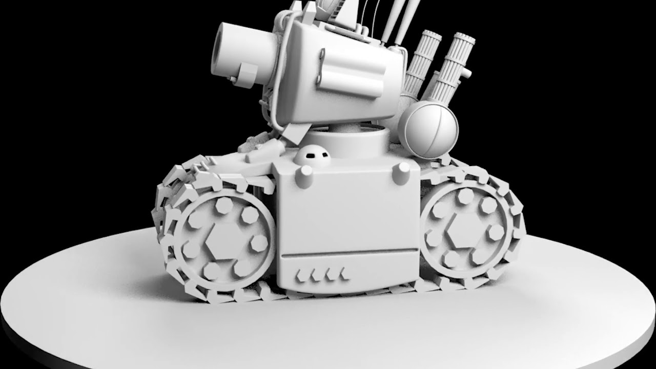 3d Tank Modeling - YouTube