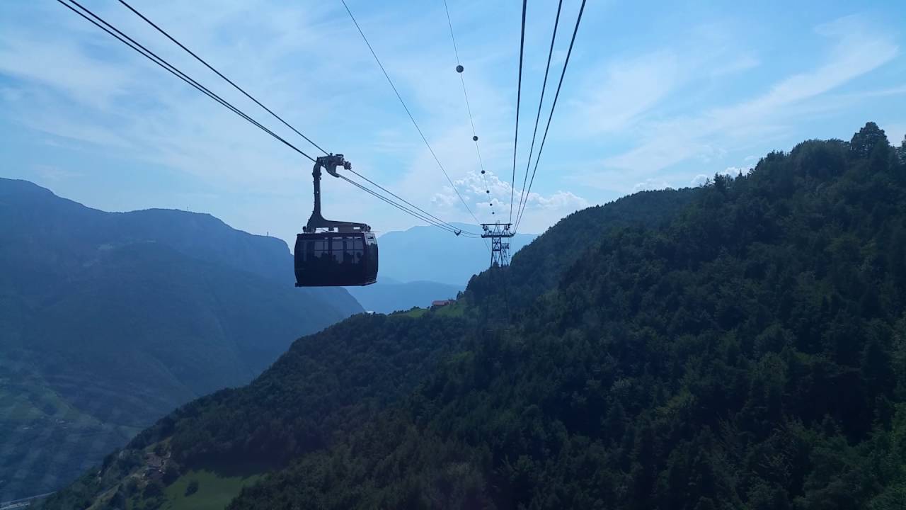 Funivia del Renon a Bolzano - YouTube