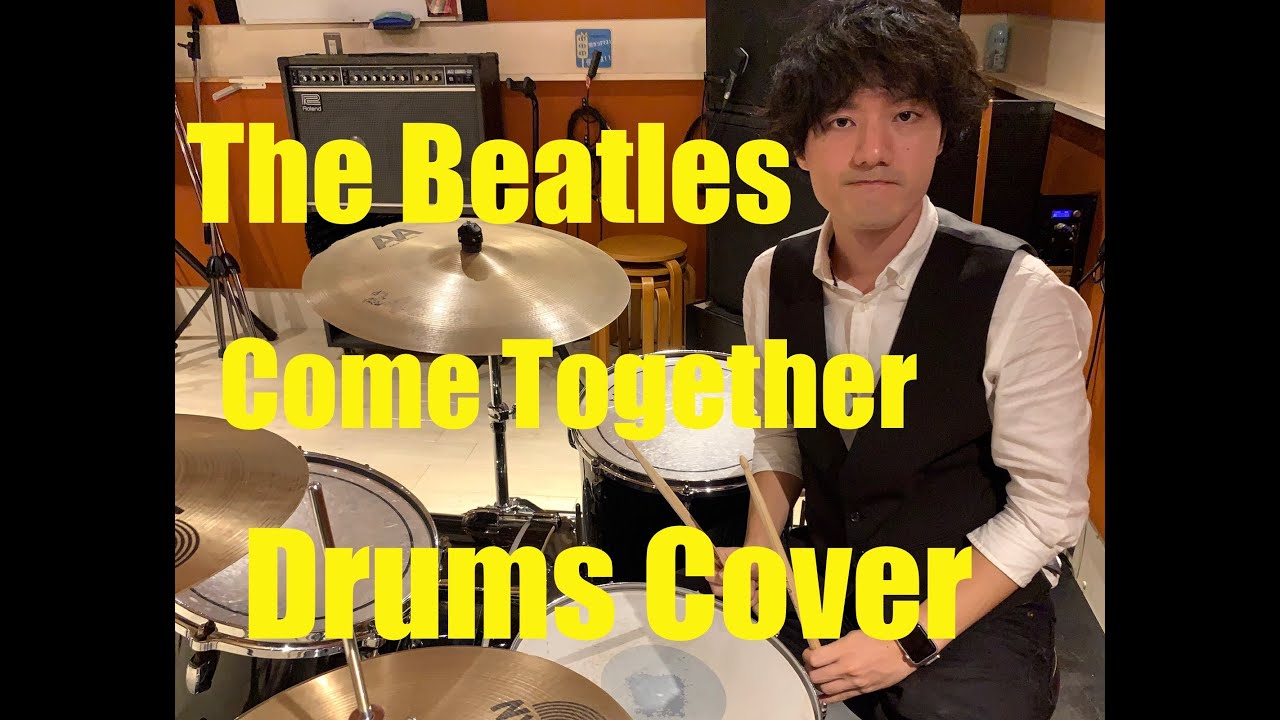 The Beatles - Come Together (Drums) cover re-uploaded - YouTube