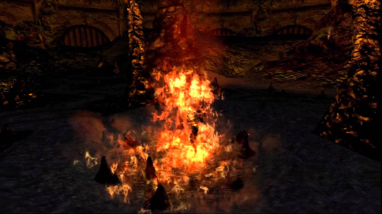 Dark Souls: To Link the Fire Ending - YouTube