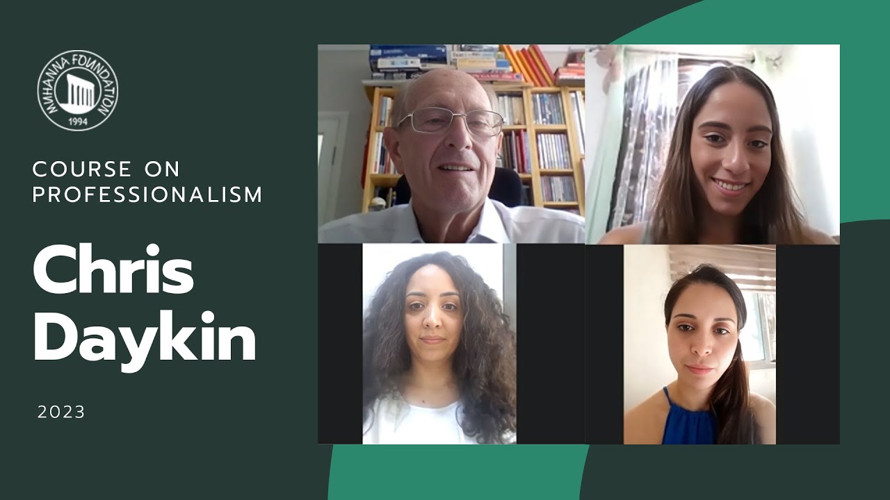 Mr. Chris Daykin | Professionalism Course 2023 - YouTube