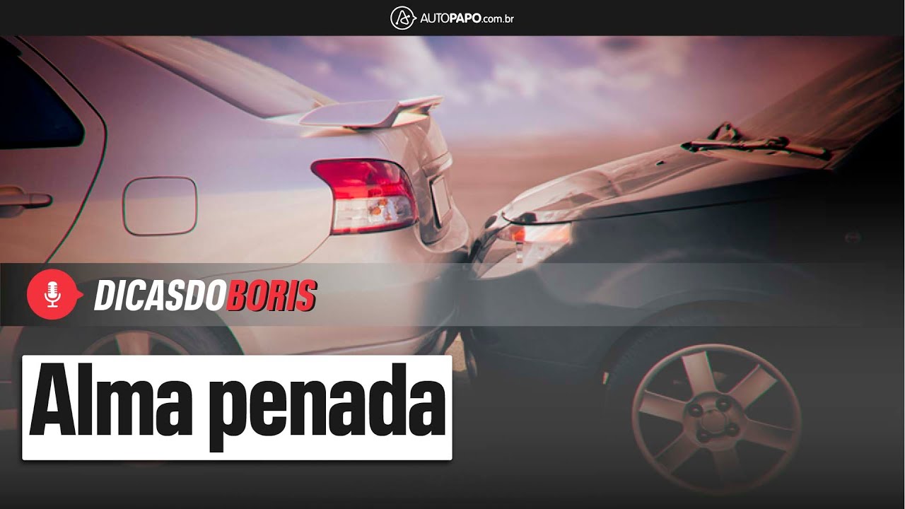 Em caso de colisão traseira, muitas vezes o para-choque esconde o dano ...