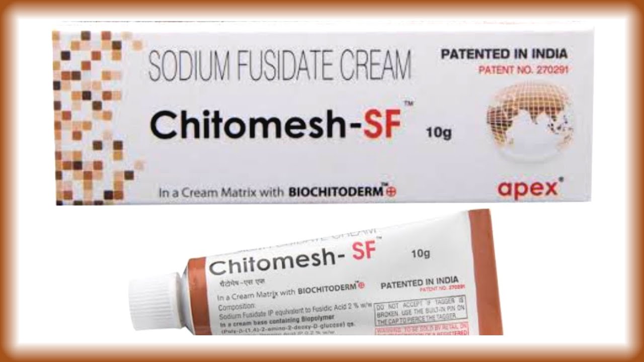 Chitomesh SF Cream Benifit + All Details - Fusidic Acid Uses - Apex ...