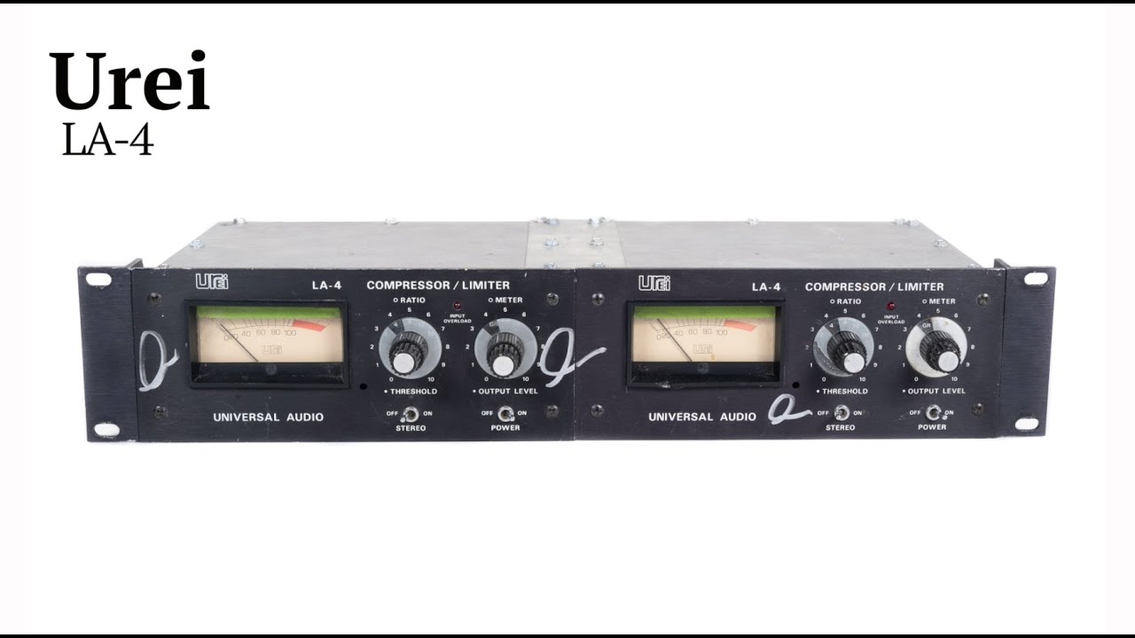 Urei LA-4 from Chris Lord-Alge - YouTube