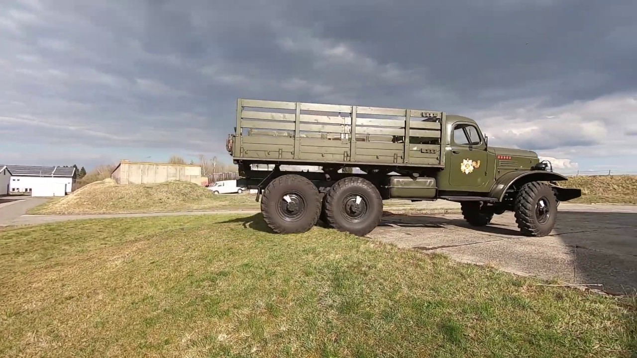 Zil 157 im Gelände am 12. 04. 2020 - YouTube
