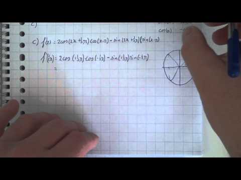 Werken met functies (Wiskunde B) | Extreme waarden bepalen bij ...