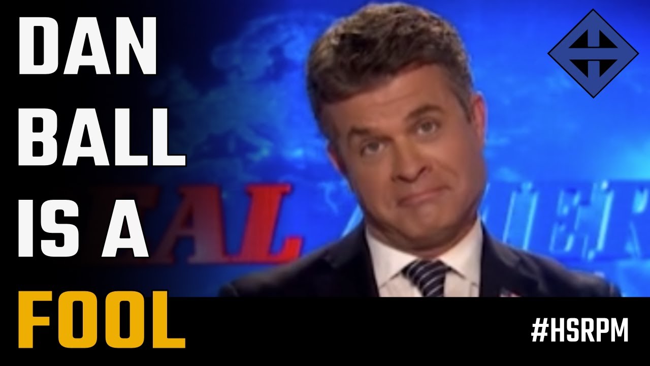 Dan Ball can't talk to real journalists - YouTube