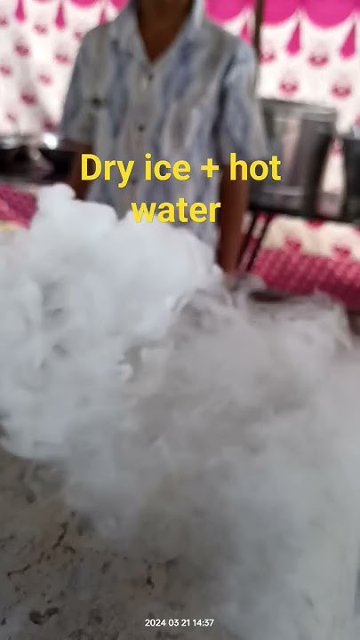 how to make dry ice at home easy no fire Extinguish || Experiment #youtubeshort #viral - YouTube