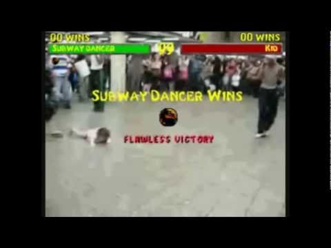 Mortal Kombat Remix - Subway Dancer Kicks Baby