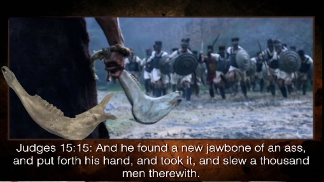 Samson Slays 1000 Philistines - YouTube