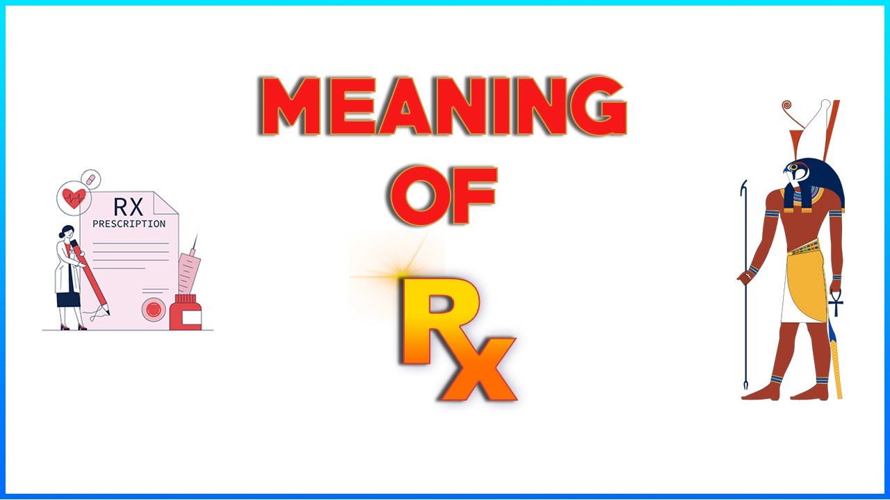 Meaning of Rx | History | Hindi - YouTube