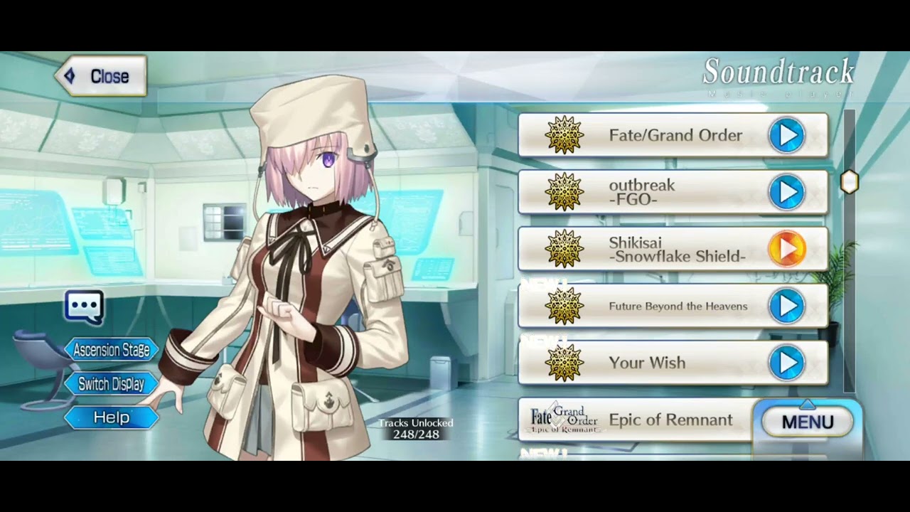 Fate/ Grand Order - Shikisai -Snowflake Shield- - YouTube