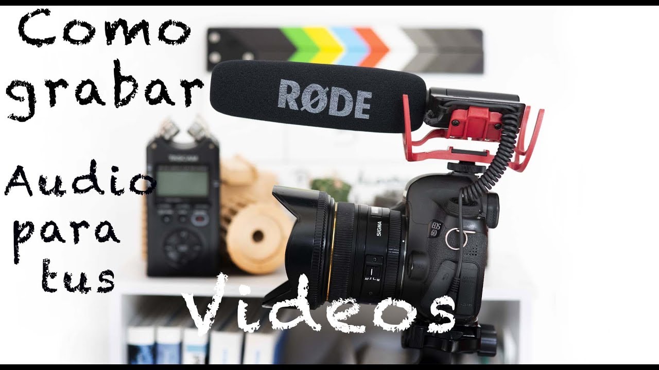 Como Grabar Audio para vuestros videos!!!! - YouTube