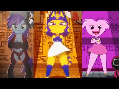 Ankha Vs My Little Pony Vs Kissy Missy Dance Battle | AnkhaZone - YouTube