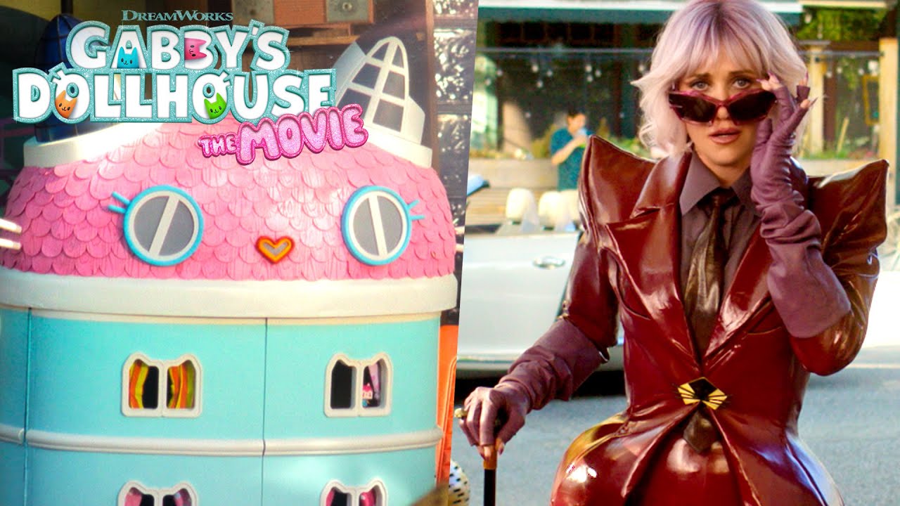 Who Is She?! 🙀 Vera Sees the Dollhouse for the First Time | GABBY'S ...
