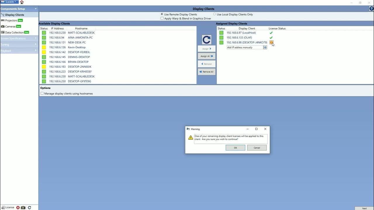 Scalable Display TUTORIAL - How to Configure Display Clients - YouTube