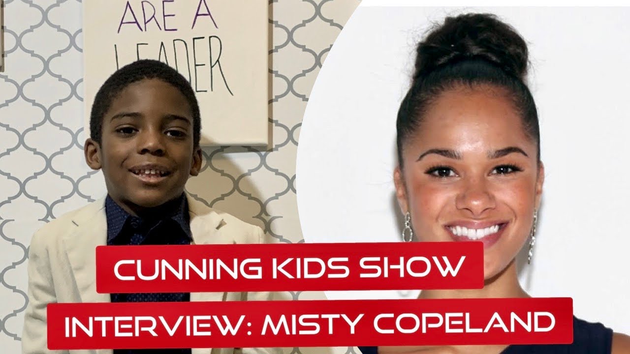 Kids Interview of Misty Copeland #kids #kidsinterview #MistyCopeland ...