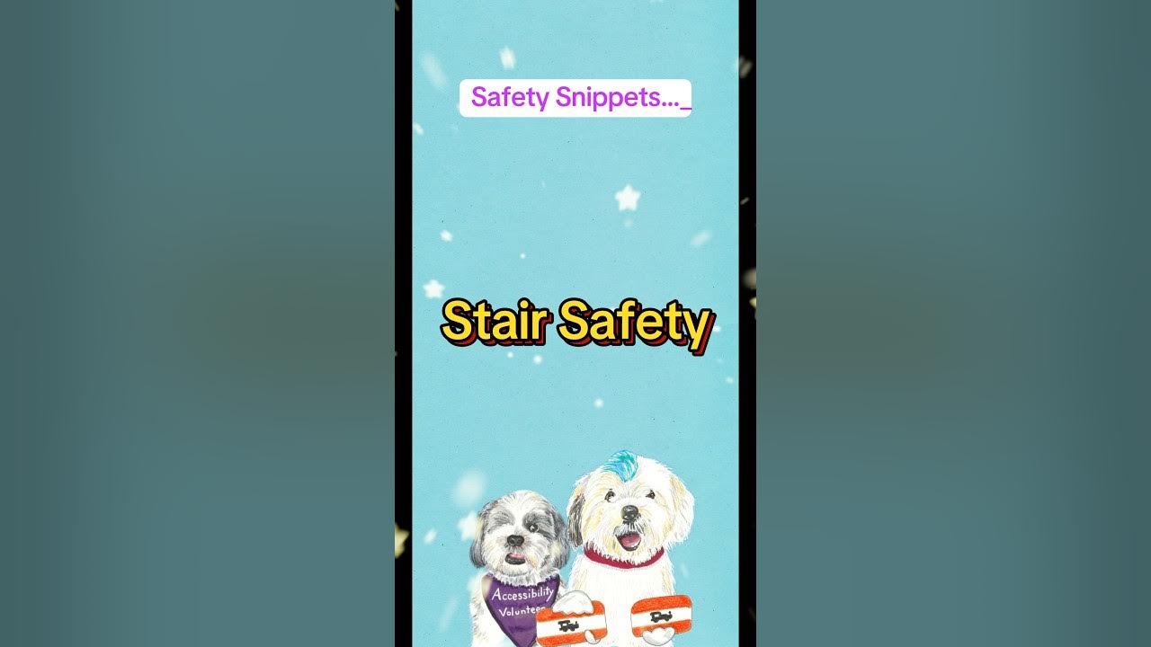Safety Snippets… Stair Safety - YouTube