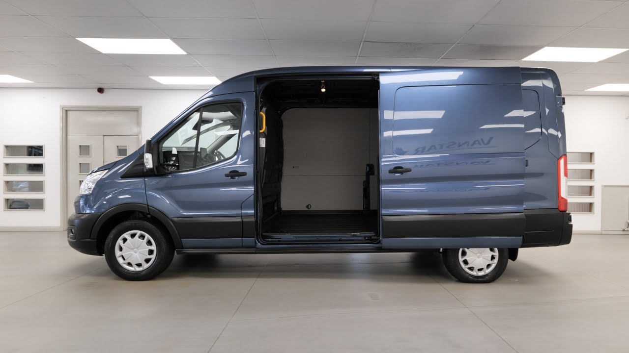 Ford Transit 350 Metallic Chrome Blue L3 Long 5 Door Panel Van - CK71 ...