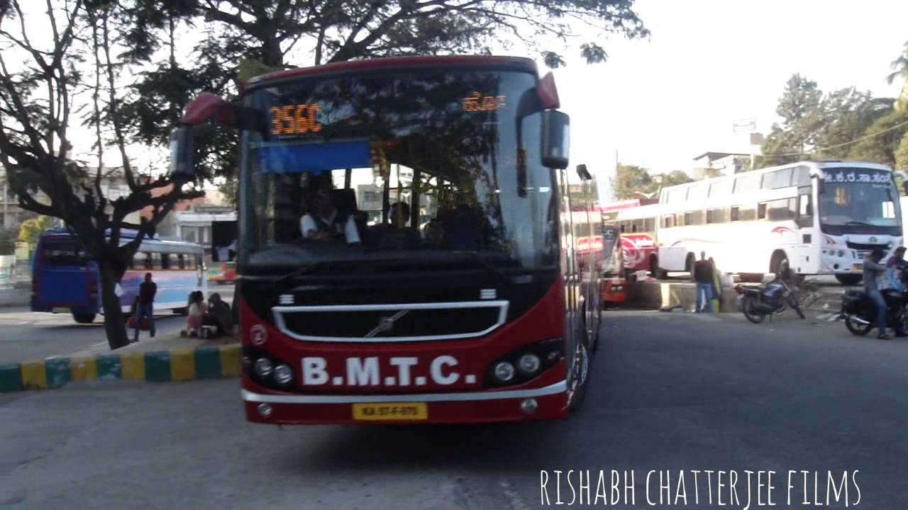 BMTC NEW AND OLD VAJRA VOLVO 8400 BUS AT SHANTINAGAR,BLR - YouTube