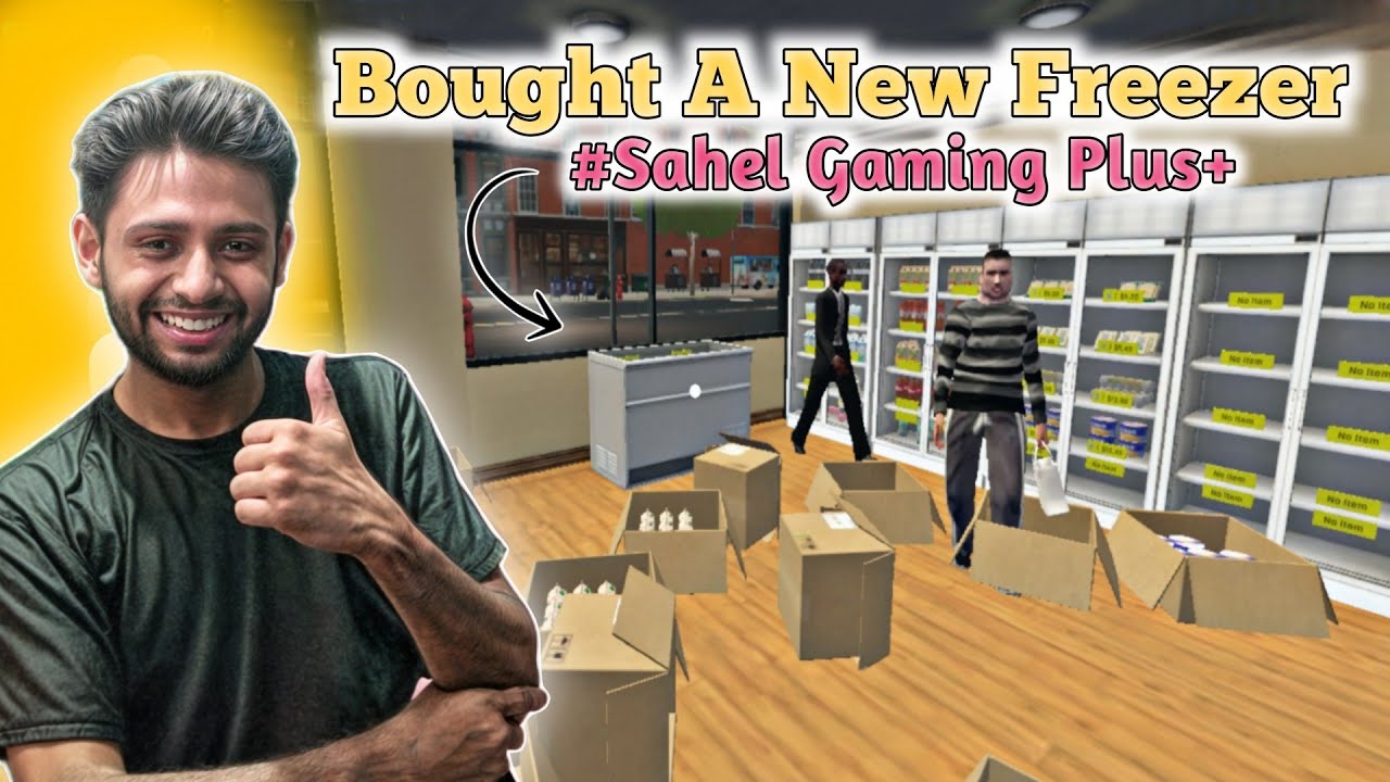 BOUGHT A NEW FREEZER FOR MY STORE | SUPERMARKET SIMULATOR GAMEPLAY | # ...