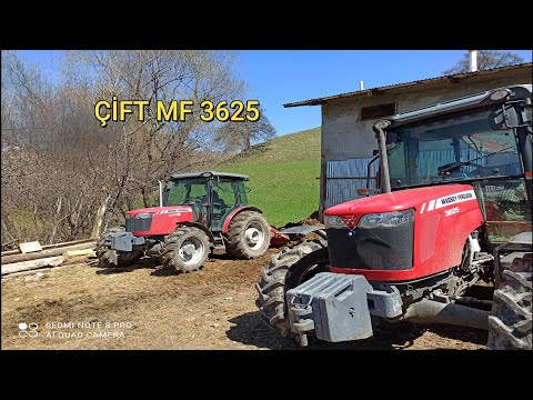 GÜBRE ÇEKİYORUZ MASSEY FERGUSON 3625'LER İŞ BAŞINDA