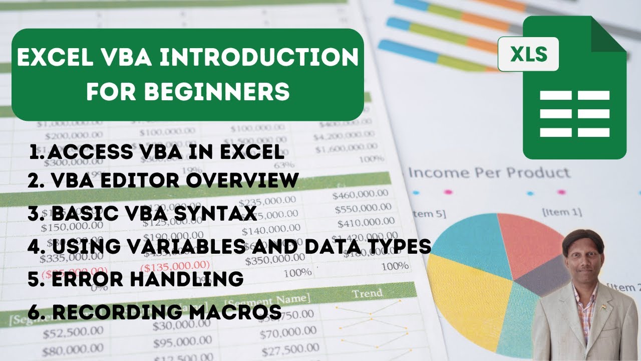 Excel Vba Introduction For Beginners Learn Vba Excel Macro