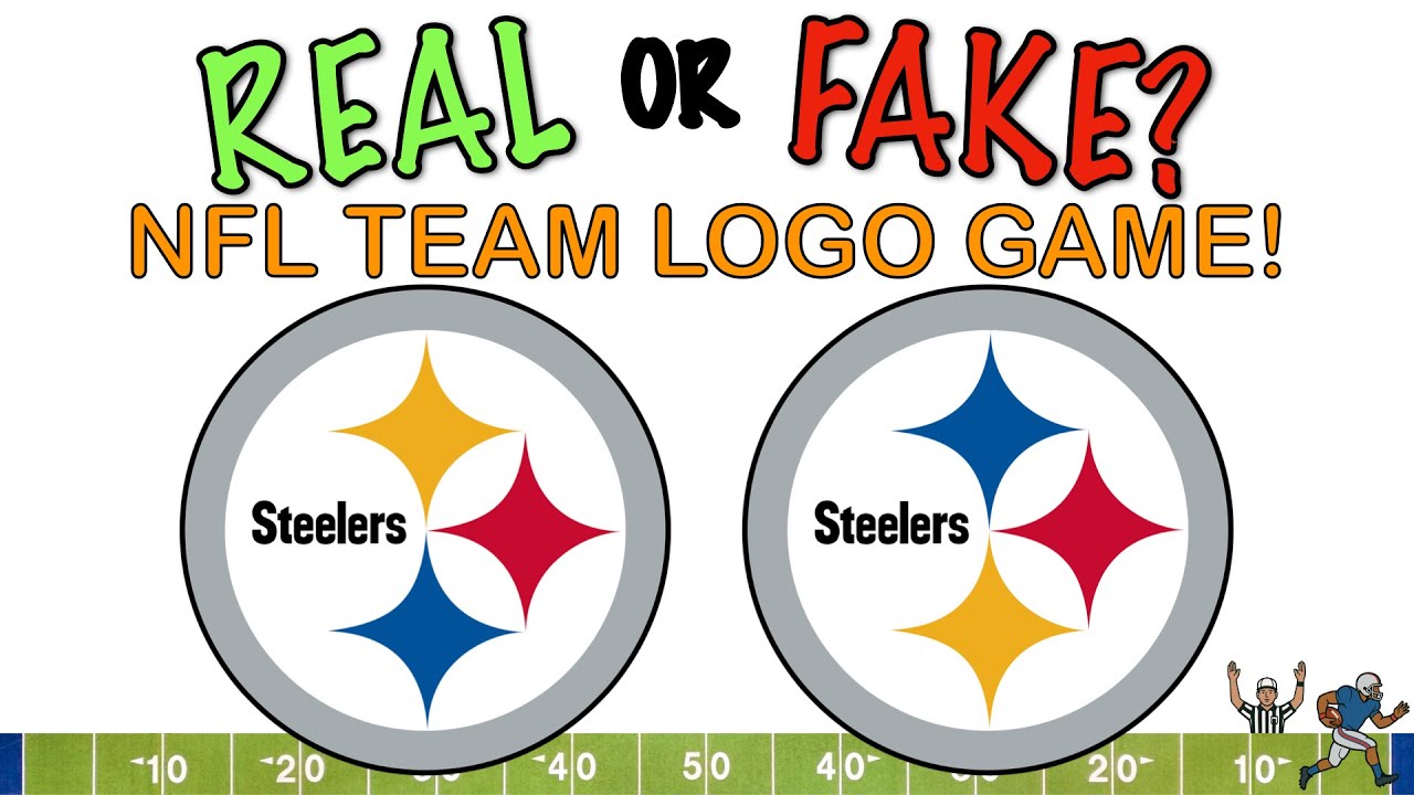 NFL Logo "REAL or FAKE" Game! Challenge yourself to spot the REAL logo ...