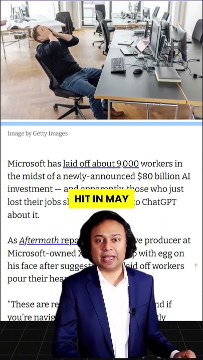 Microsoft Just Laid Off Another 9,000 Employees - This Week! - YouTube